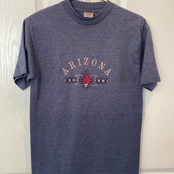 TND Tornado Active Wear | Tops | Vintage Embroidered Arizona Aztec Tee ...